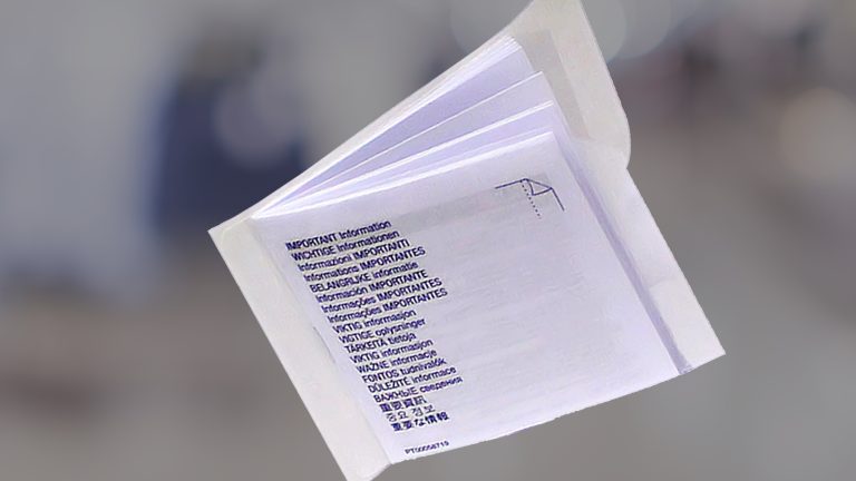 Extended Content >Booklet Labels - AWT Labels & Packaging